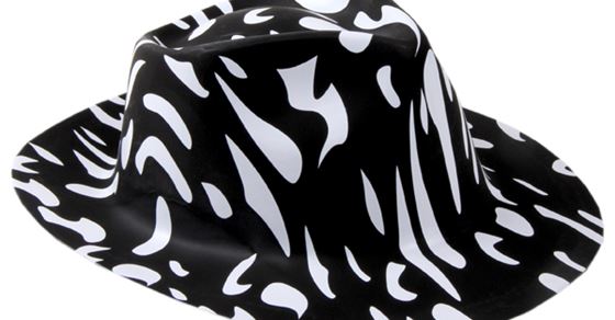 Cowboy Kalap - Fekete/Fehér